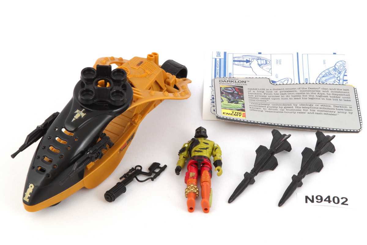 G.I. Joe Evader with Darklon Price [Vehicles and Driver Sets]