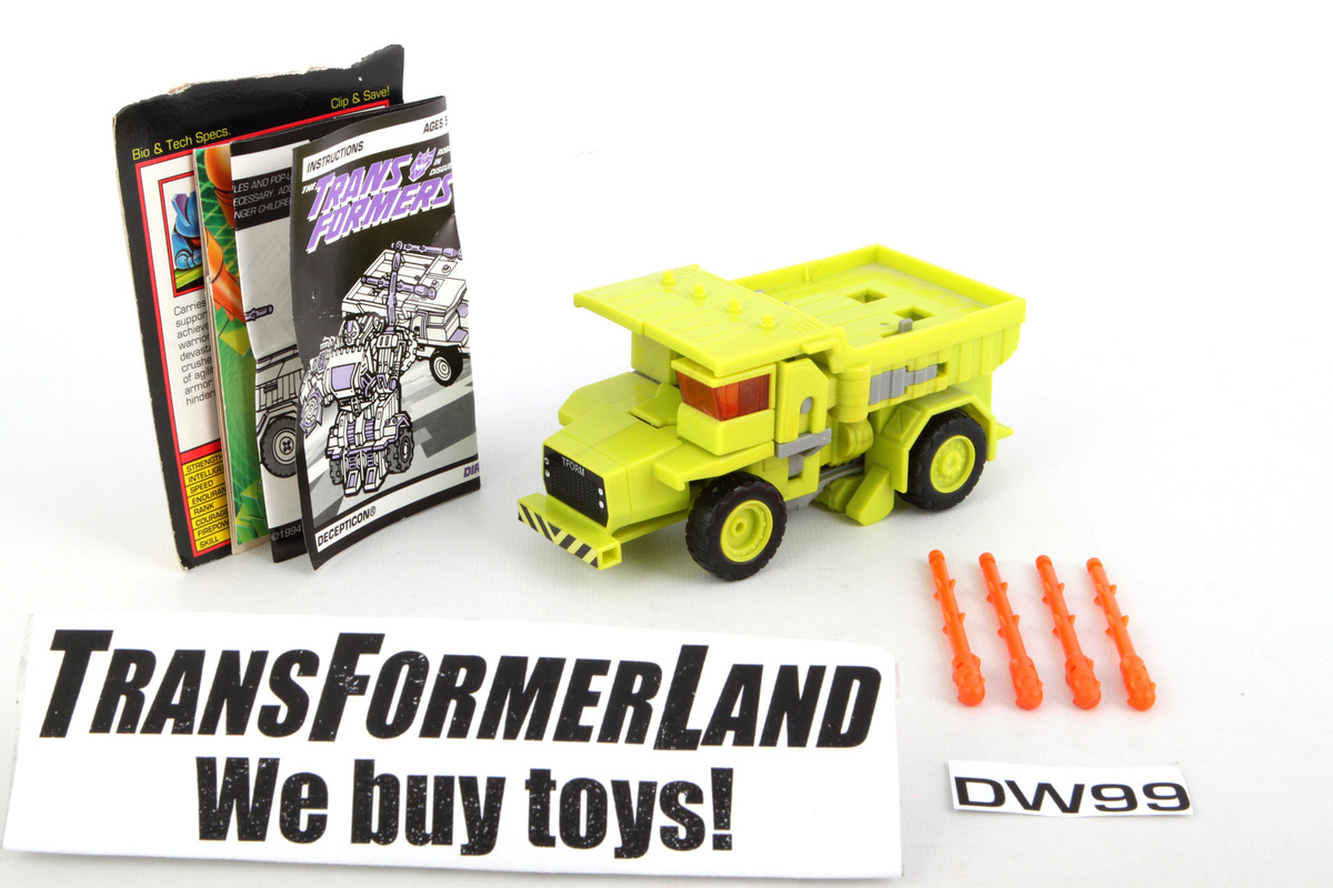 Transformers G2 Dirtbag Price [Autoroller]