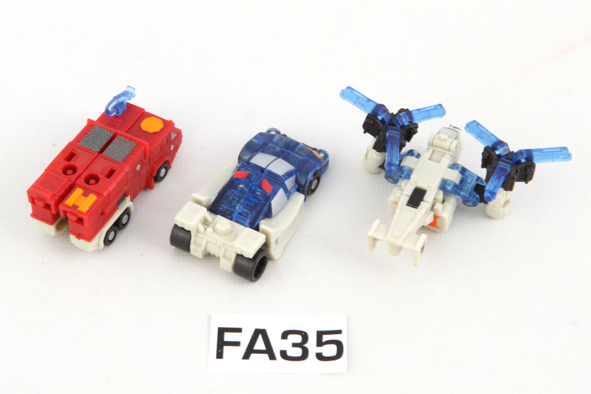 Transformers Armada Emergency Team (Firebot, Makeshift, Prowl) Price ...