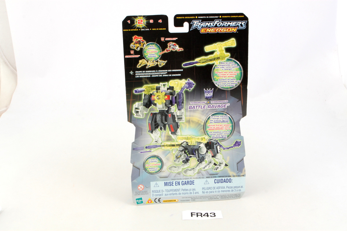 Transformers Energon Battle Ravage Price [Energon Class (Basic ...