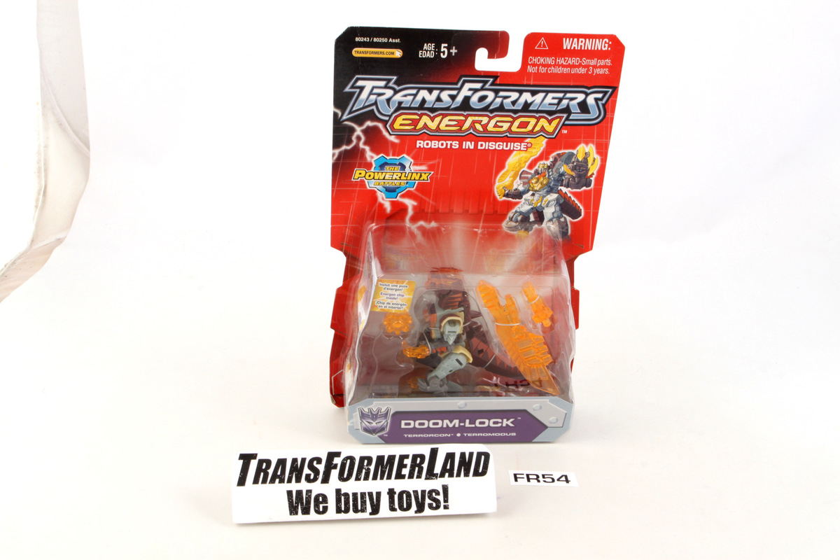 Transformers Energon Doom-Lock Price [Energon Class (Basic) - Terrorcons]
