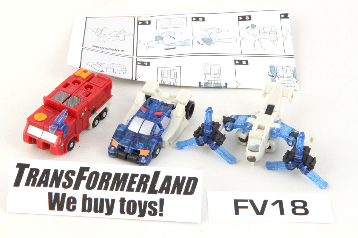Transformers Armada Emergency Team (Firebot, Makeshift, Prowl) Price ...