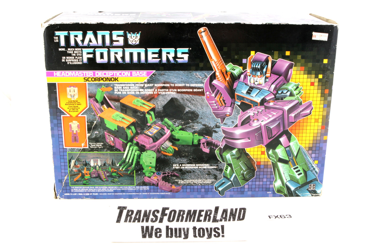 Transformers G1 Scorponok Price [Base]