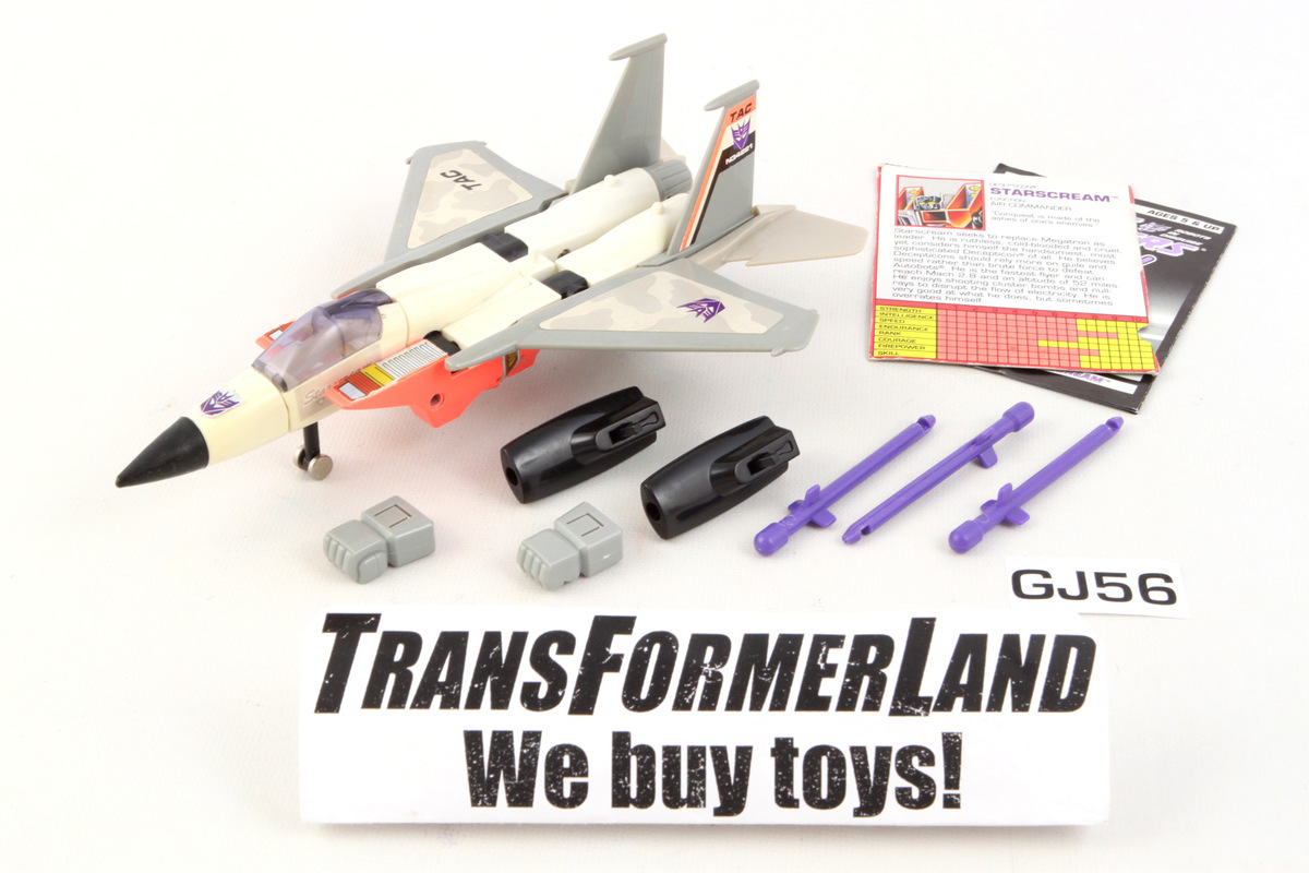 Transformers G2 Starscream Price [Decepticon Jets]