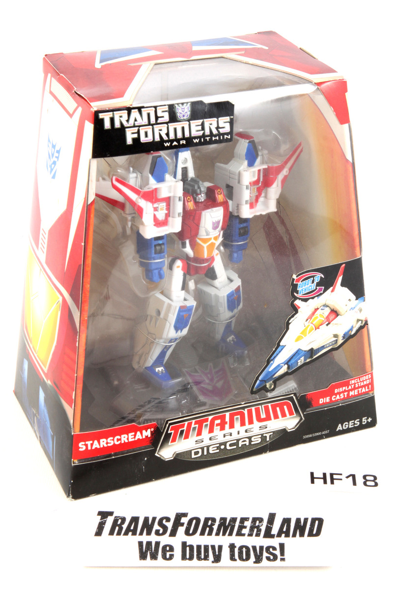 Transformers Titanium Starscream (War Within) Price [6 Inch Cybertron ...