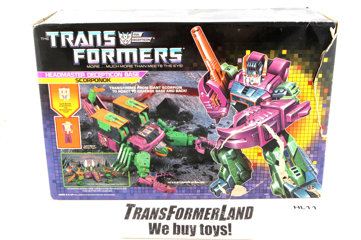Transformers G1 Scorponok Price [Base]