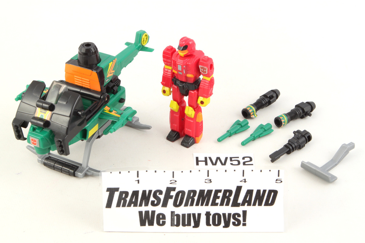 Transformers G1 Helicopter With Over-Run Price [Action Masters]