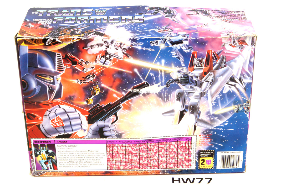 Transformers G1 Ramjet Price [Decepticon Jets]