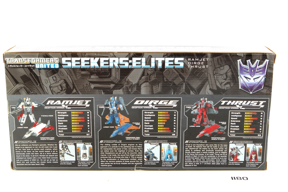 Packaged, not sealed Transformers® United Gift Sets Seeker Elite Set ...