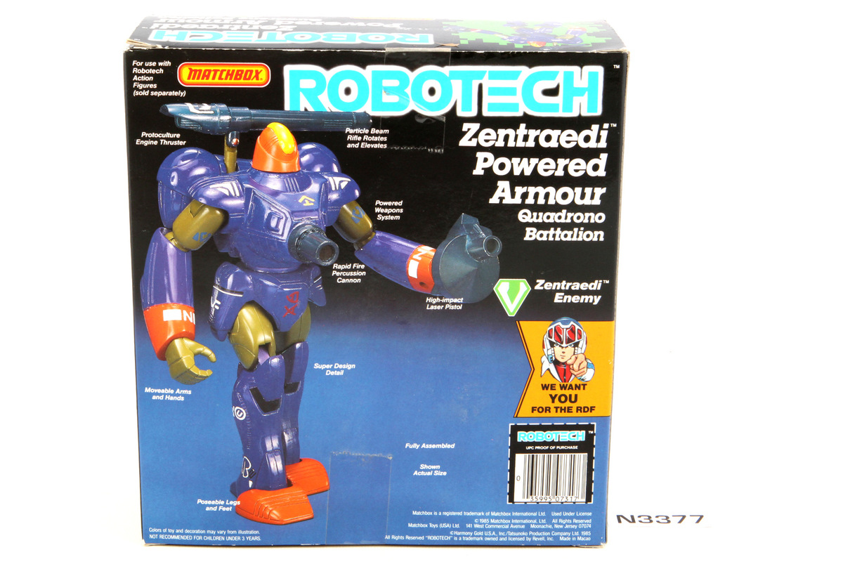 Packaged, not sealed Macross / Robotech® Robotech 7 Inch Mecha ...