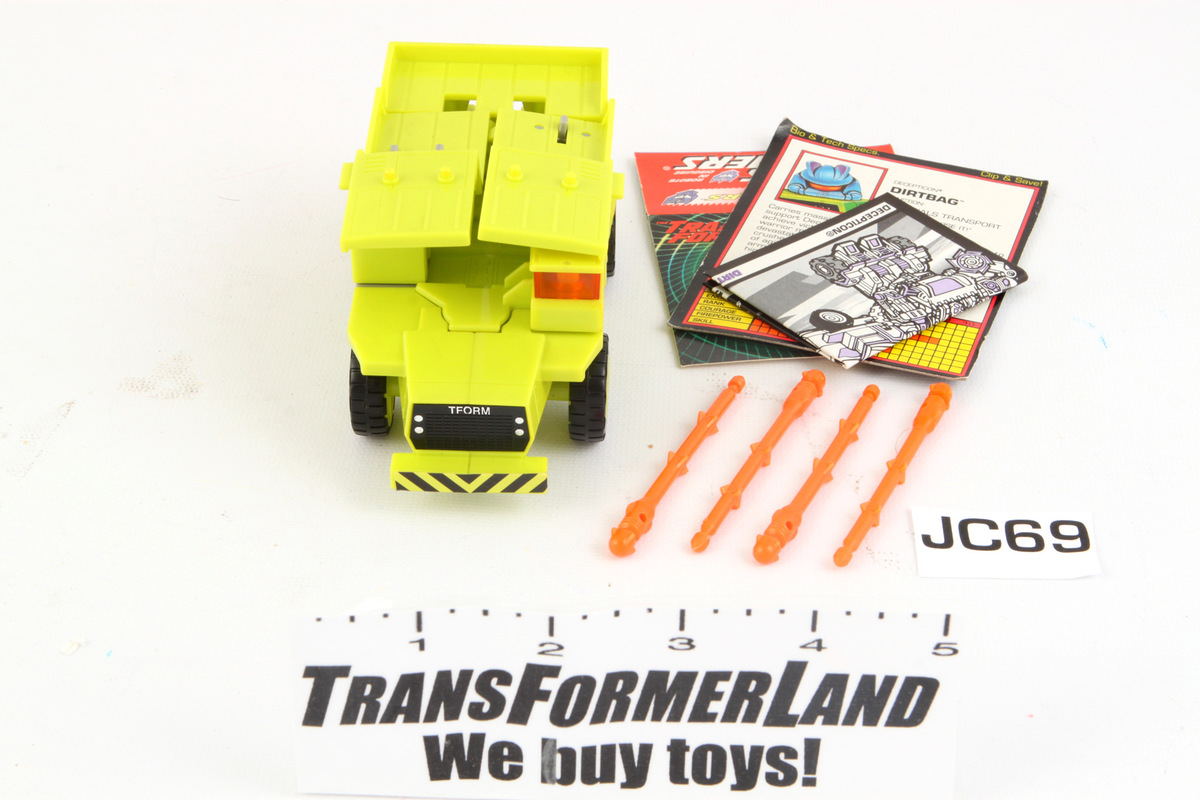 Complete Transformers® G2 Autorollers Dirtbag SKU 304875 ...