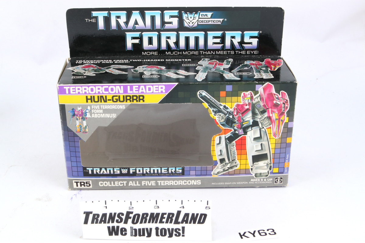 Transformers® G1 Hun-Gurrr Package SKU 311714 | Transformerland.com ...