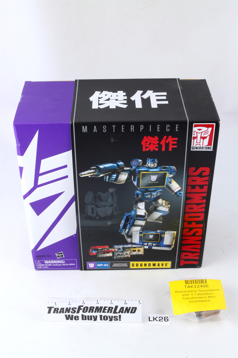Sealed Transformers® Masterpiece Masterpiece Soundwave SKU 313761 ...