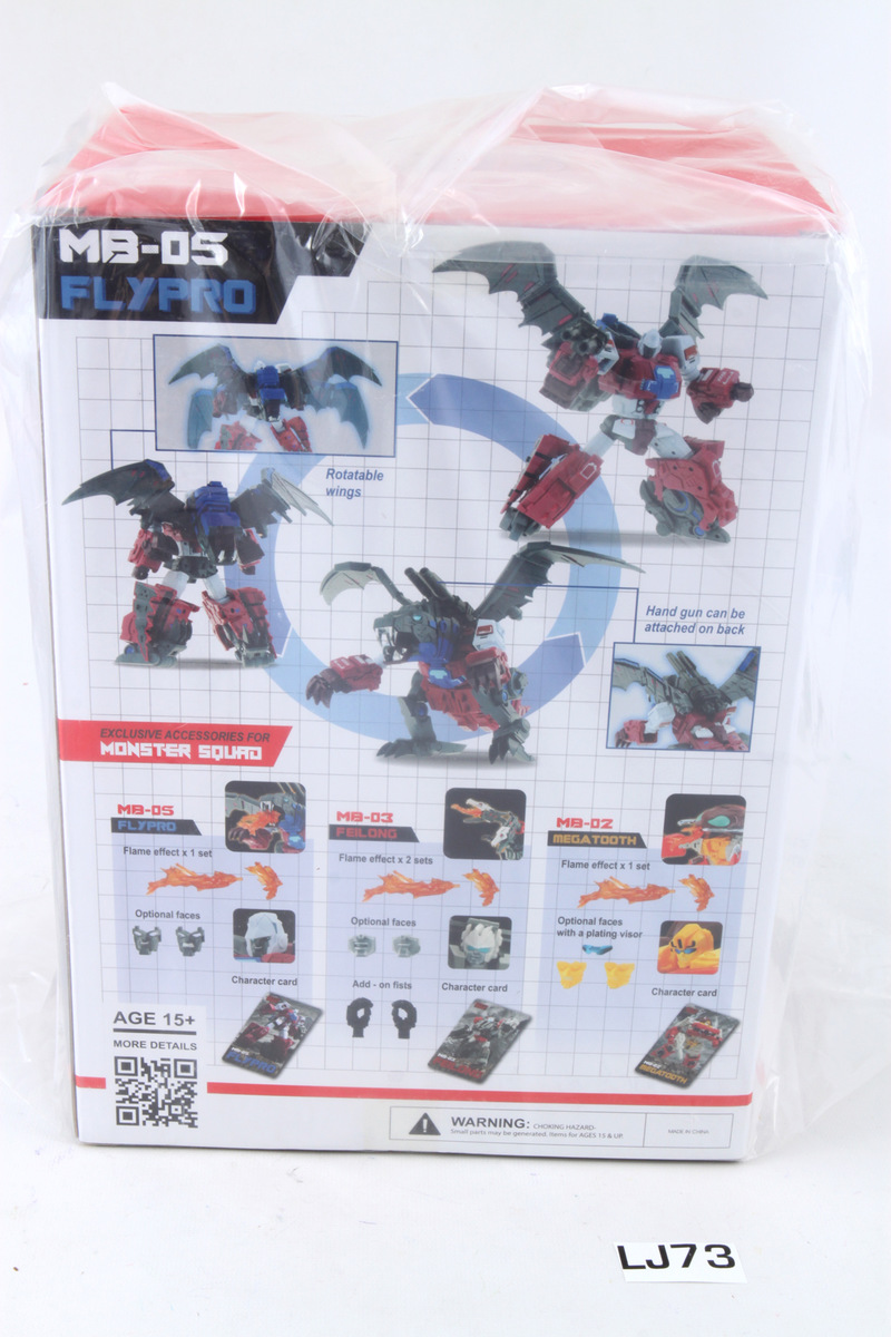 Sealed 3rd Party Transforming Figures® Fans Hobby Master Builder Flypro ...