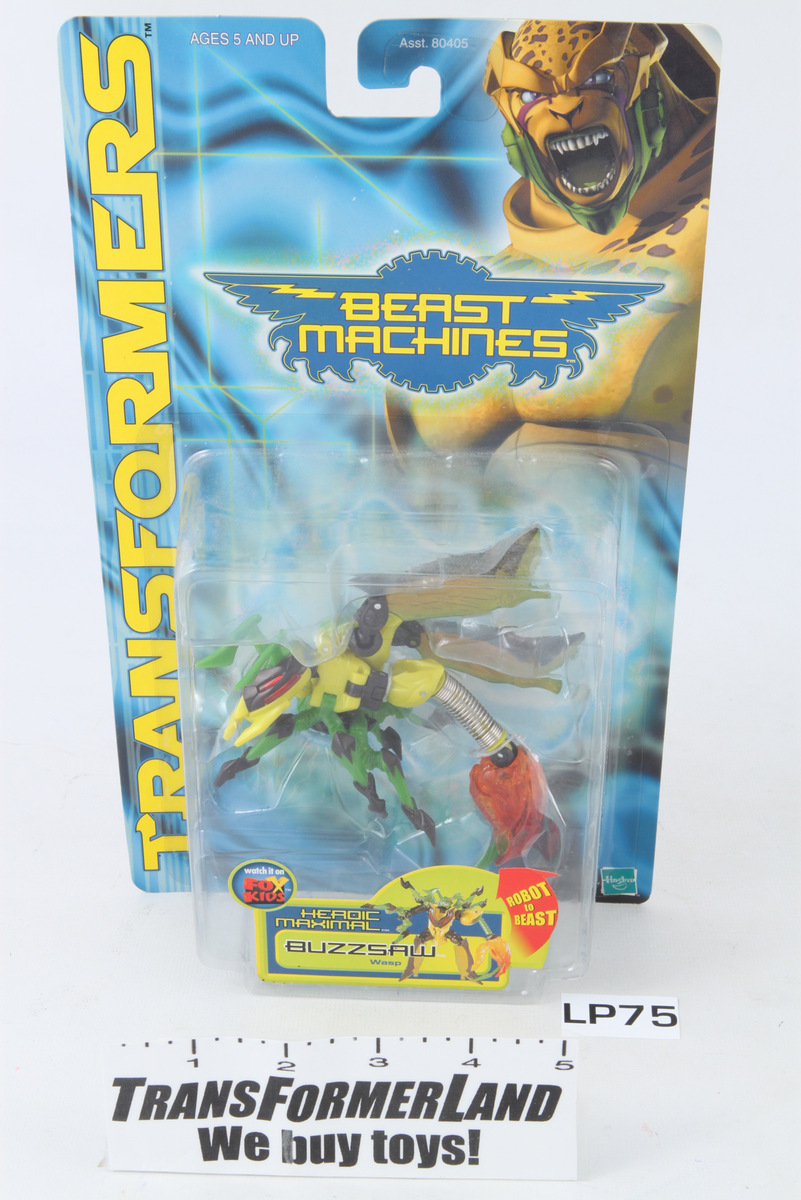 Sealed Transformers® Beast Machines Basic Class Buzzsaw SKU 314217 ...