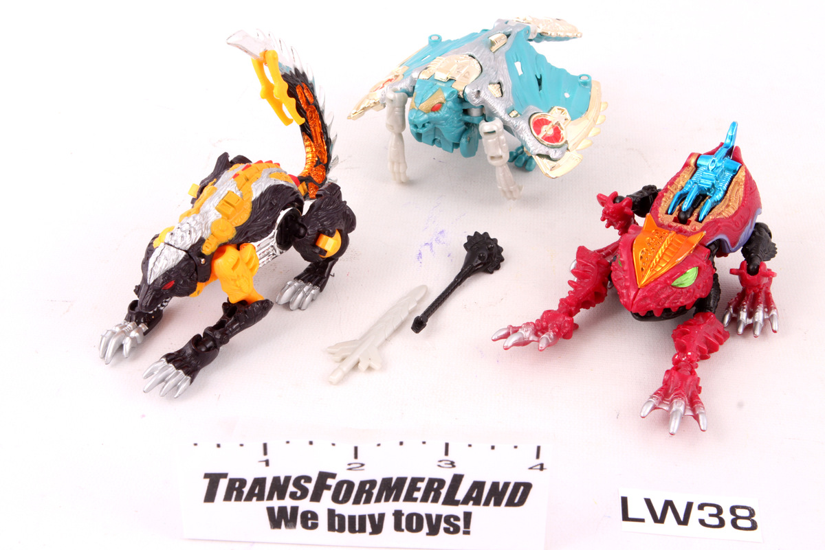 Transformers RiD Predacon 3-Pack (Gas Skunk, Dark Scream, Slapper ...