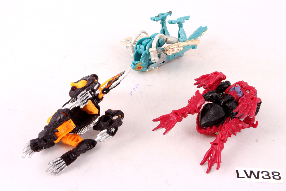 Transformers RiD Predacon 3-Pack (Gas Skunk, Dark Scream, Slapper ...