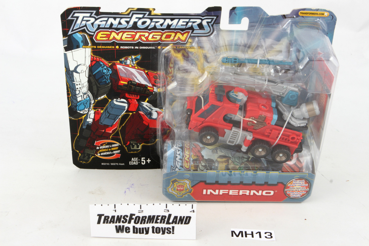 Sealed Transformers® Energon Combat Class Inferno SKU 317015 ...
