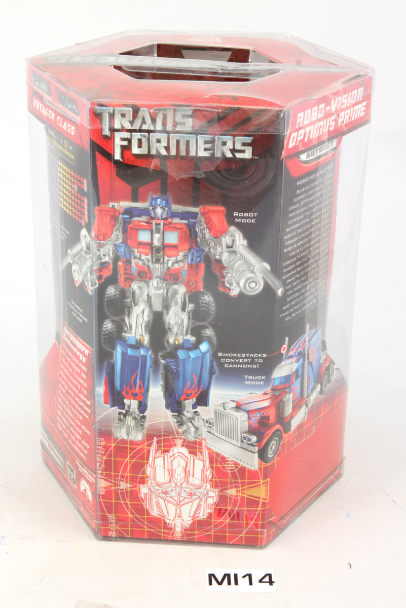 Sealed Transformers® Movie Voyager Class Robo-Vision Optimus Prime SKU ...