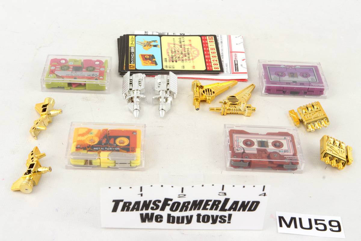 Complete Transformers® Encore (Reissue) Cassettbots Great Cassette ...