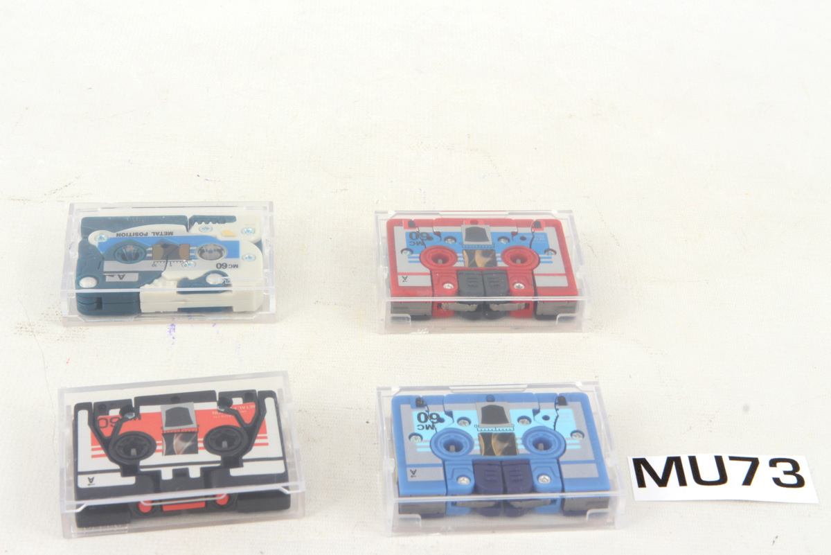 Complete Transformers® Encore (Reissue) Cassettbots Great Cassette ...