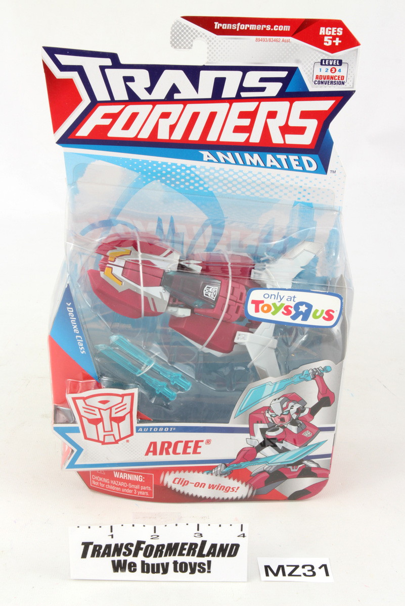 Sealed Transformers® Animated Deluxe Class Arcee SKU 319205 ...