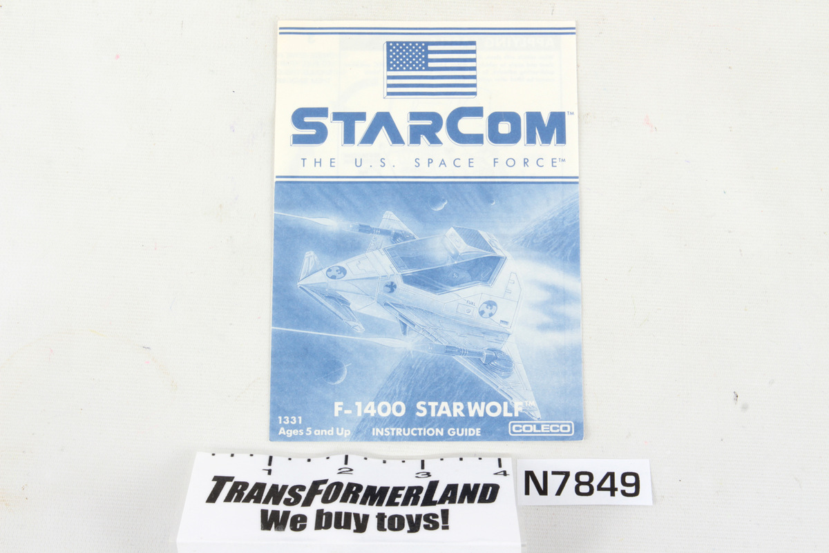 Transformerland.com - We Buy and Sell StarCom: The US Space Force Toys ...
