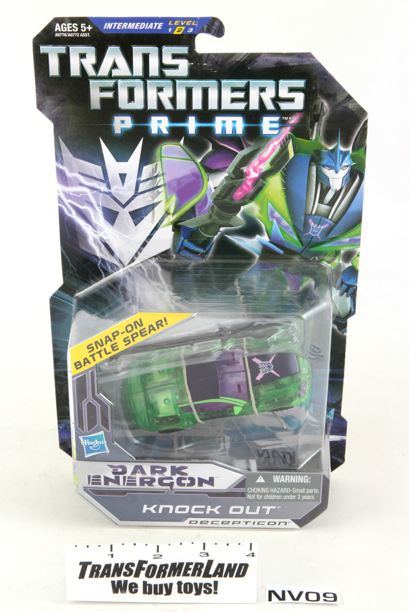 Sealed Transformers® Prime Deluxe Class Knock Out SKU 322411 ...