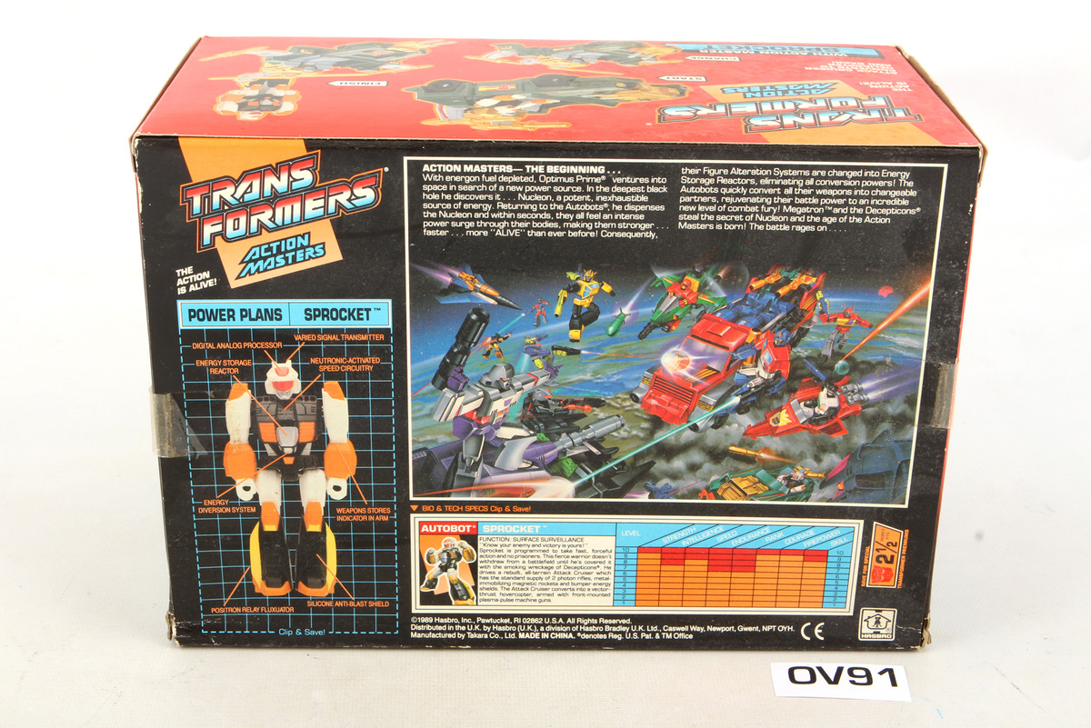 Transformers G1 Attack Cruiser With Sprocket Price [Action Masters]