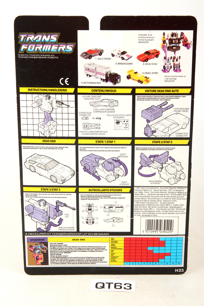 Transformers® G1 (Europe) Toy Store | Transformland.com - Largest ...