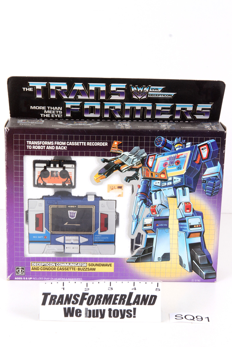 Transformers G1 Soundwave Price [Communicators]