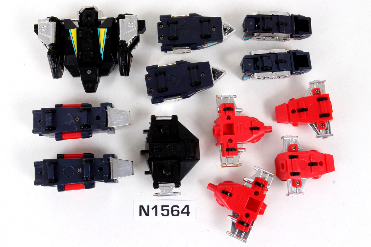 Complete Diaclone® Diakron Combiners - Gift Set Only Multi-Force 14 ...