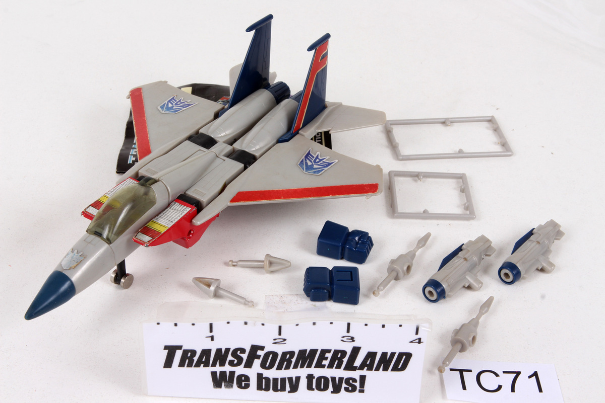 Transformers G1 Starscream Price [Decepticon Jets]