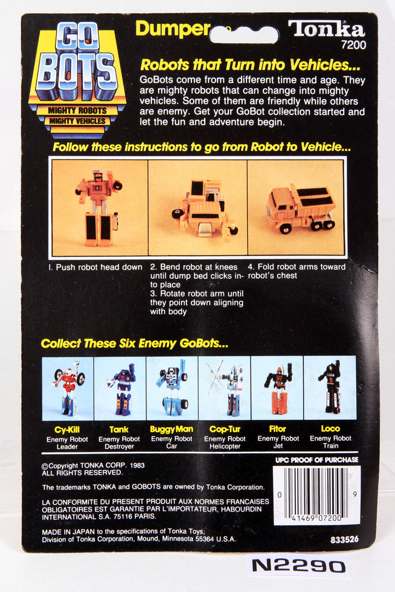 Transformerland.com - We Buy and Sell GoBots Toys and Action Figures