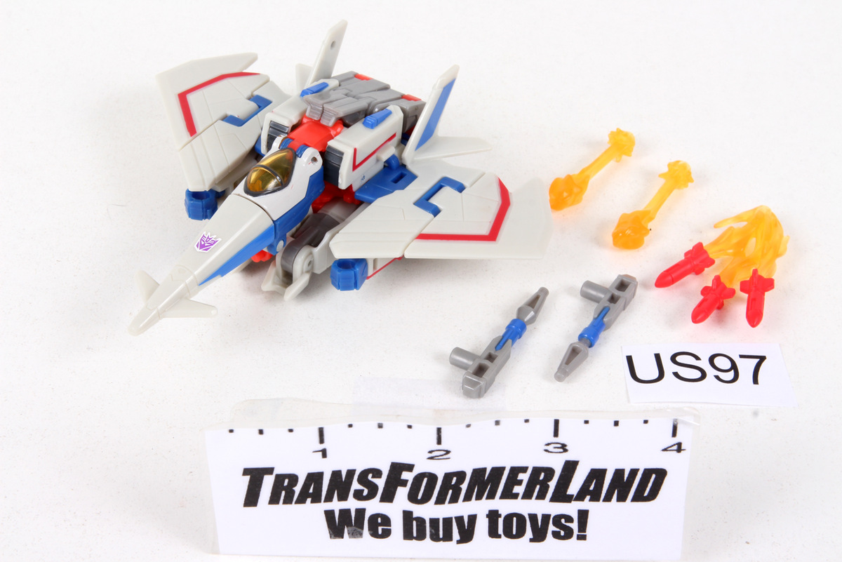 Complete Transformers® Cyberverse Deluxe Class Starscream (Seeker ...