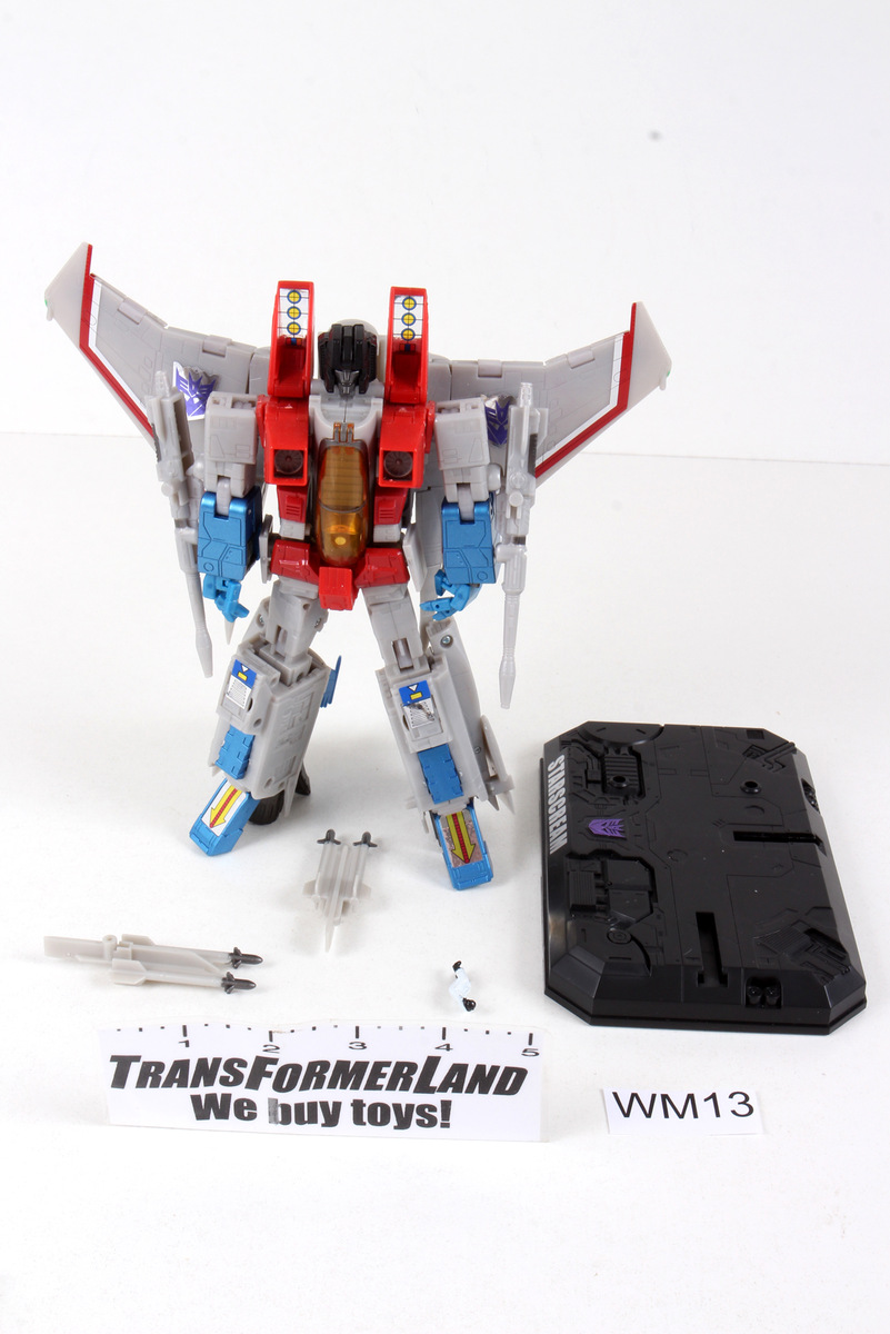 Complete Transformers® Masterpiece Masterpiece Starscream SKU 353566 ...