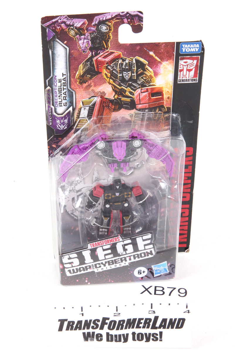 Sealed Transformers® War for Cybertron - Siege Micromasters Soundwave ...