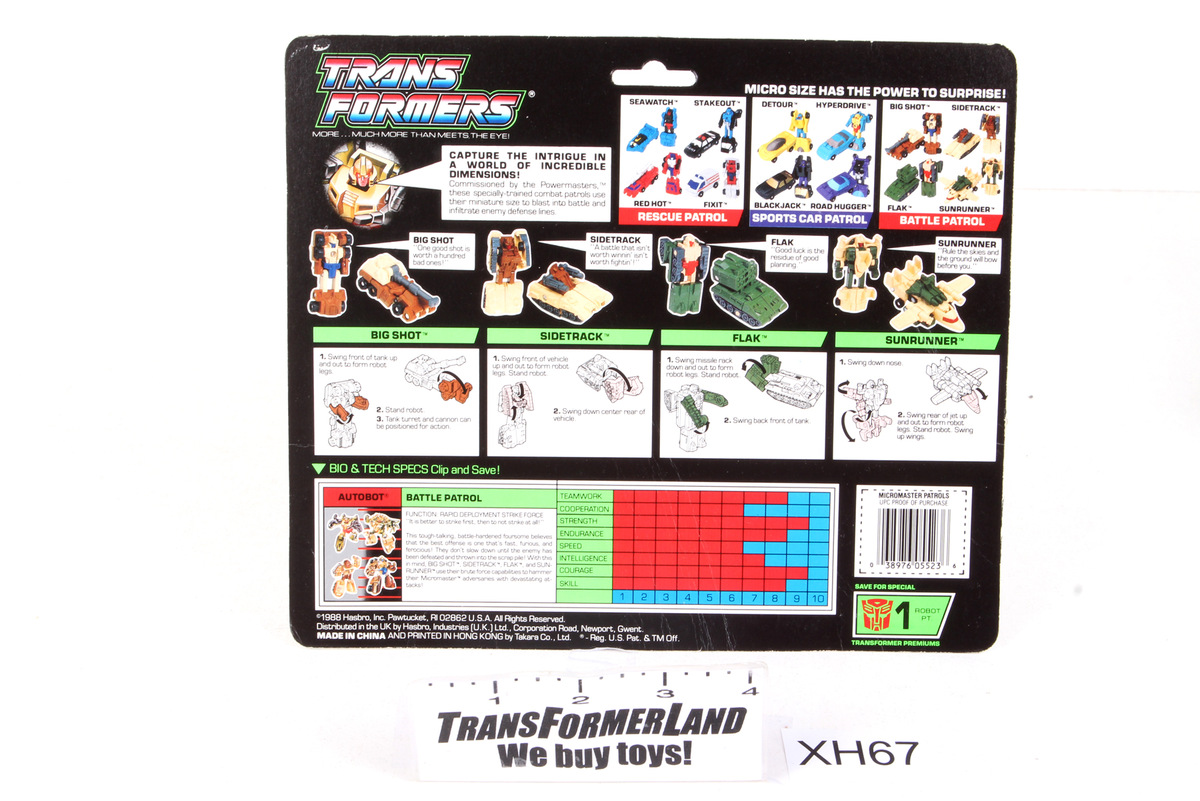Transformers® G1 Micromasters Toy Store | Transformland.com - Largest ...