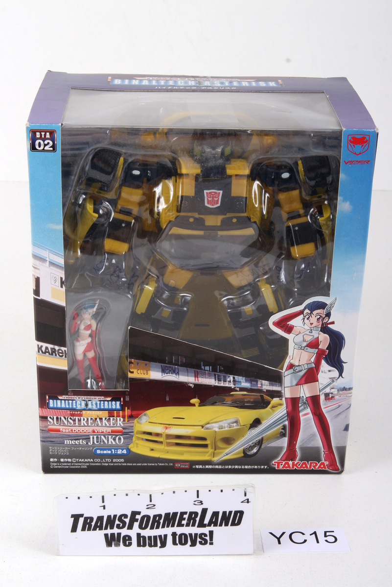Sealed Transformers® Binaltech 1:24 Scale (Asterisk) Sunstreaker meets ...