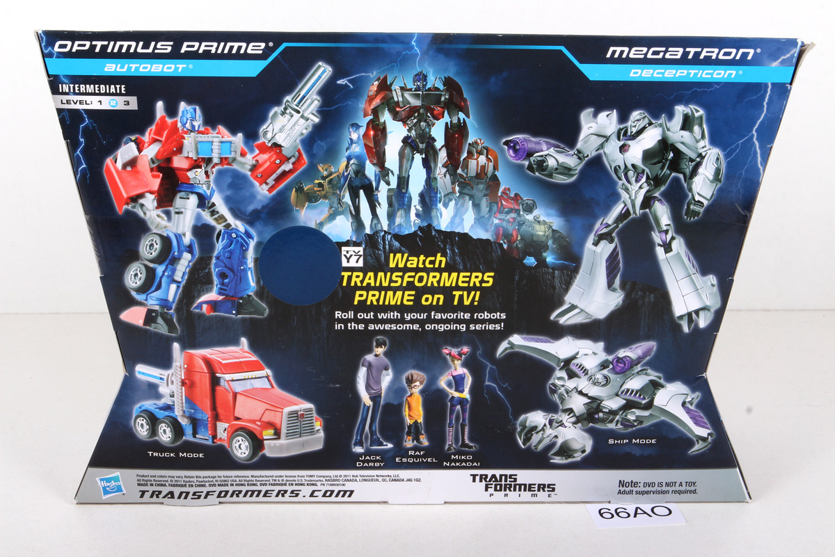 Sealed Transformers® Prime Entertainment Packs Optimus Prime vs ...