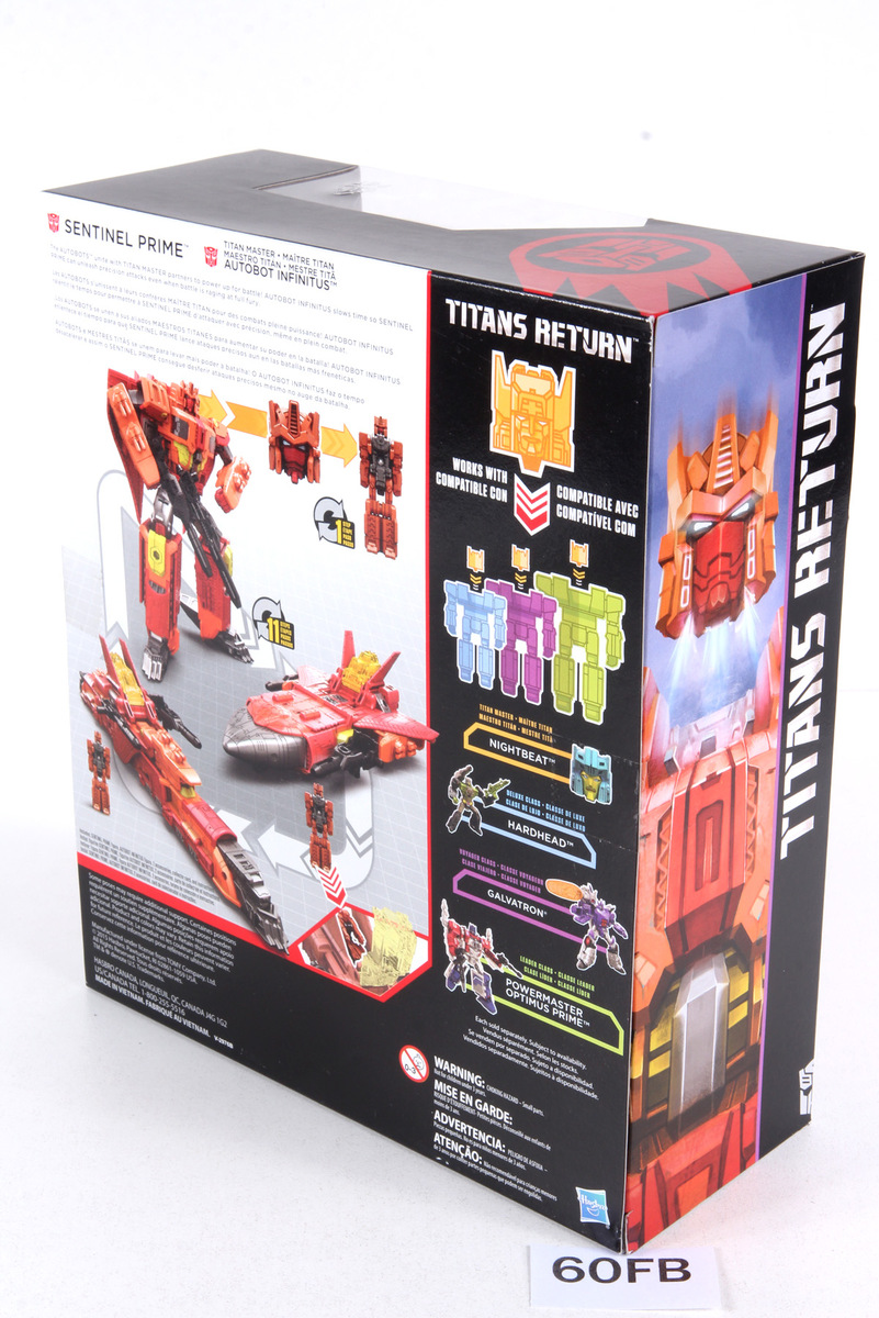 Sealed Transformers® Generations - Titans Return Voyager Class Sentinel ...