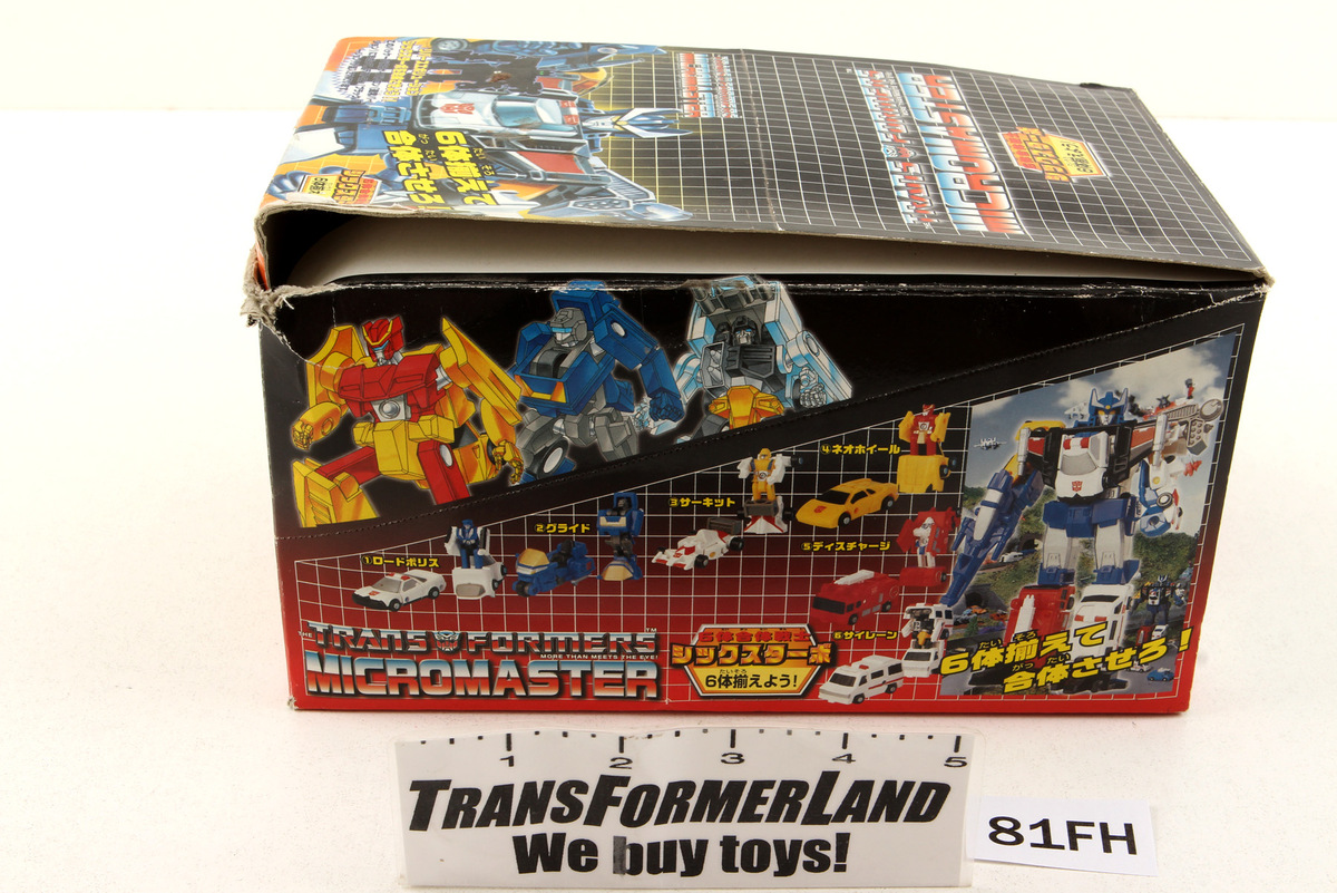 Packaged, not sealed Transformers® Micromaster (Reissue) Combiners ...