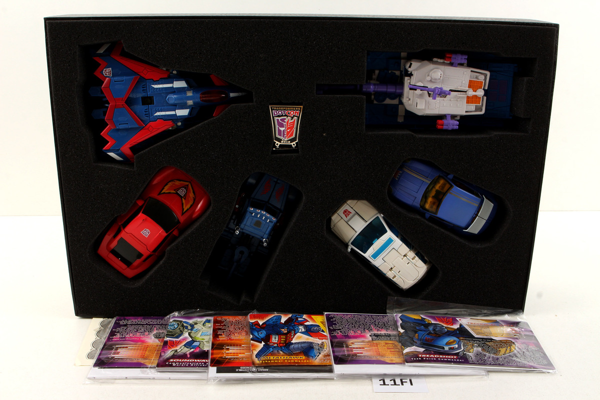 Packaged Not Sealed Transformers® Botcon Otfcc Timelines Convention Box Sets Invasion Sku