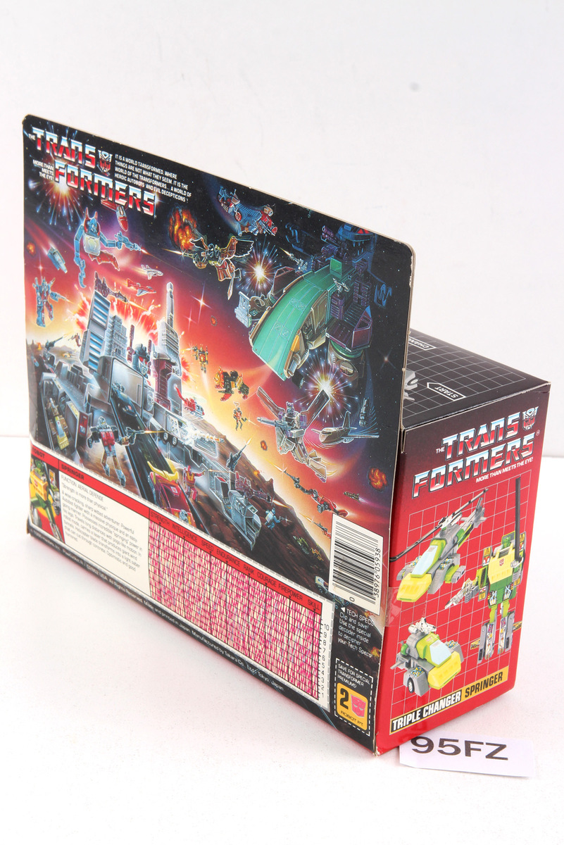 Sealed Transformers® G1 Springer SKU 388650 | Transformerland.com ...