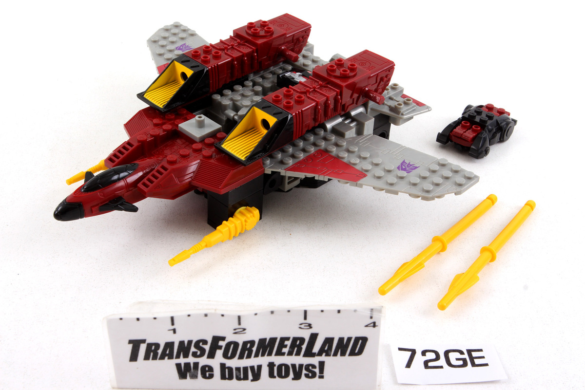 Complete Transformers® Built to Rule Construction Sets Starscream with ...