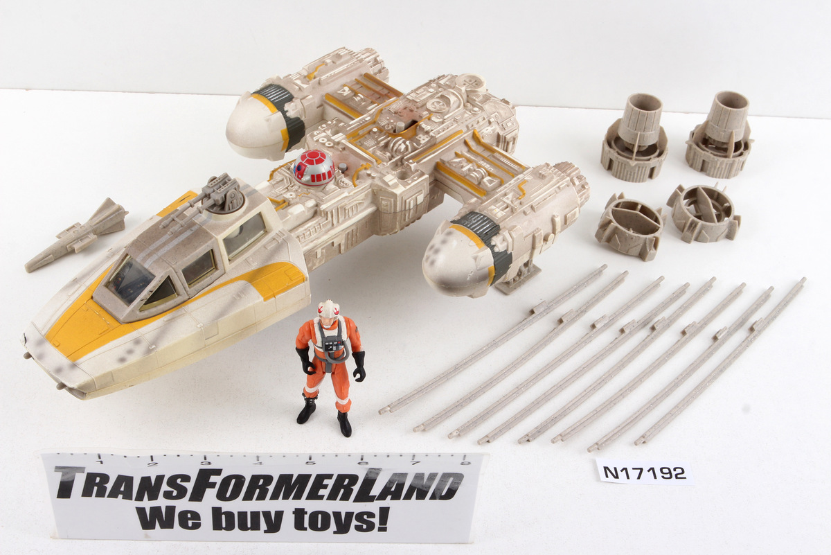 Complete Star Wars® Power of the Force (POTF2) Vehicles Y-Wing Fighter ...