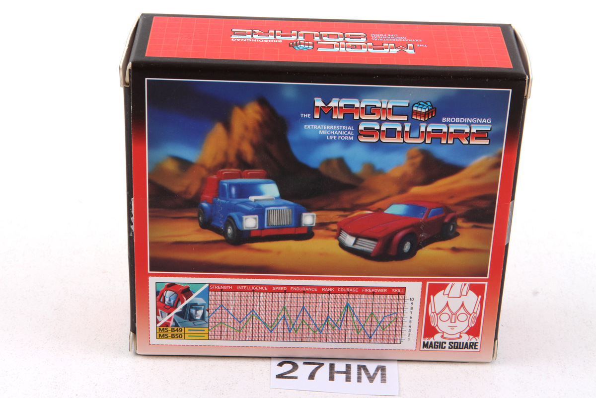 Packaged, not sealed 3rd Party Transforming Figures® Magic Square ...