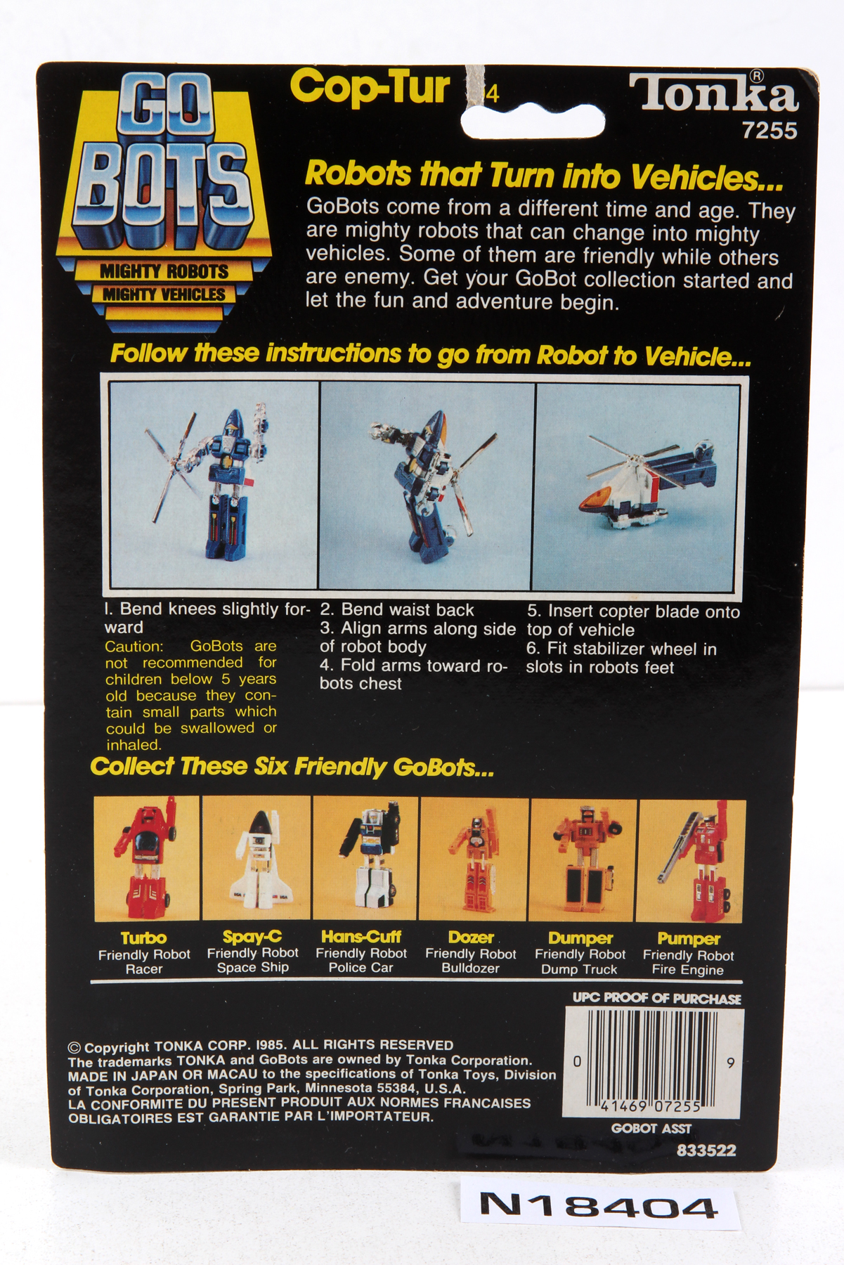 Transformerland.com - We Buy and Sell GoBots Toys and Action Figures