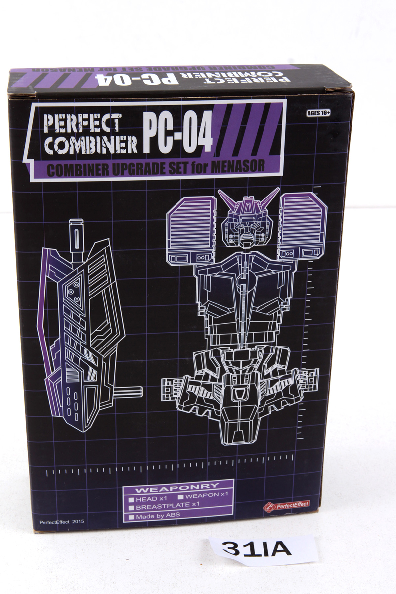 Packaged, not sealed 3rd Party Transforming Figures® Perfect Effect ...