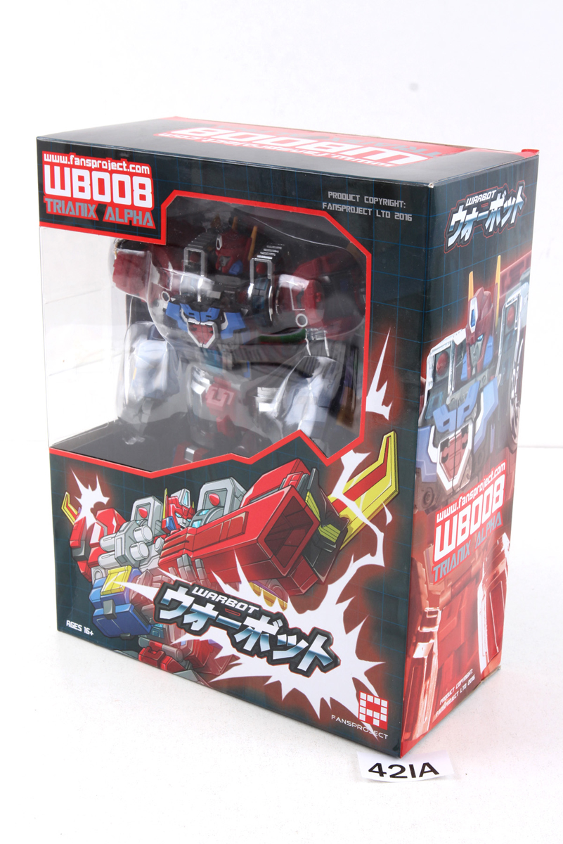 Packaged, not sealed 3rd Party Transforming Figures® FansProject Warbot ...